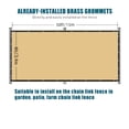 6X50Ft Fence Privacy Screen, Heavy Duty Privacy Fence Screen, Outdoor ...