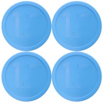 Pyrex 7403-PC Turquoise Green Plastic Lid for Glass Storage Mixing Bowl ...