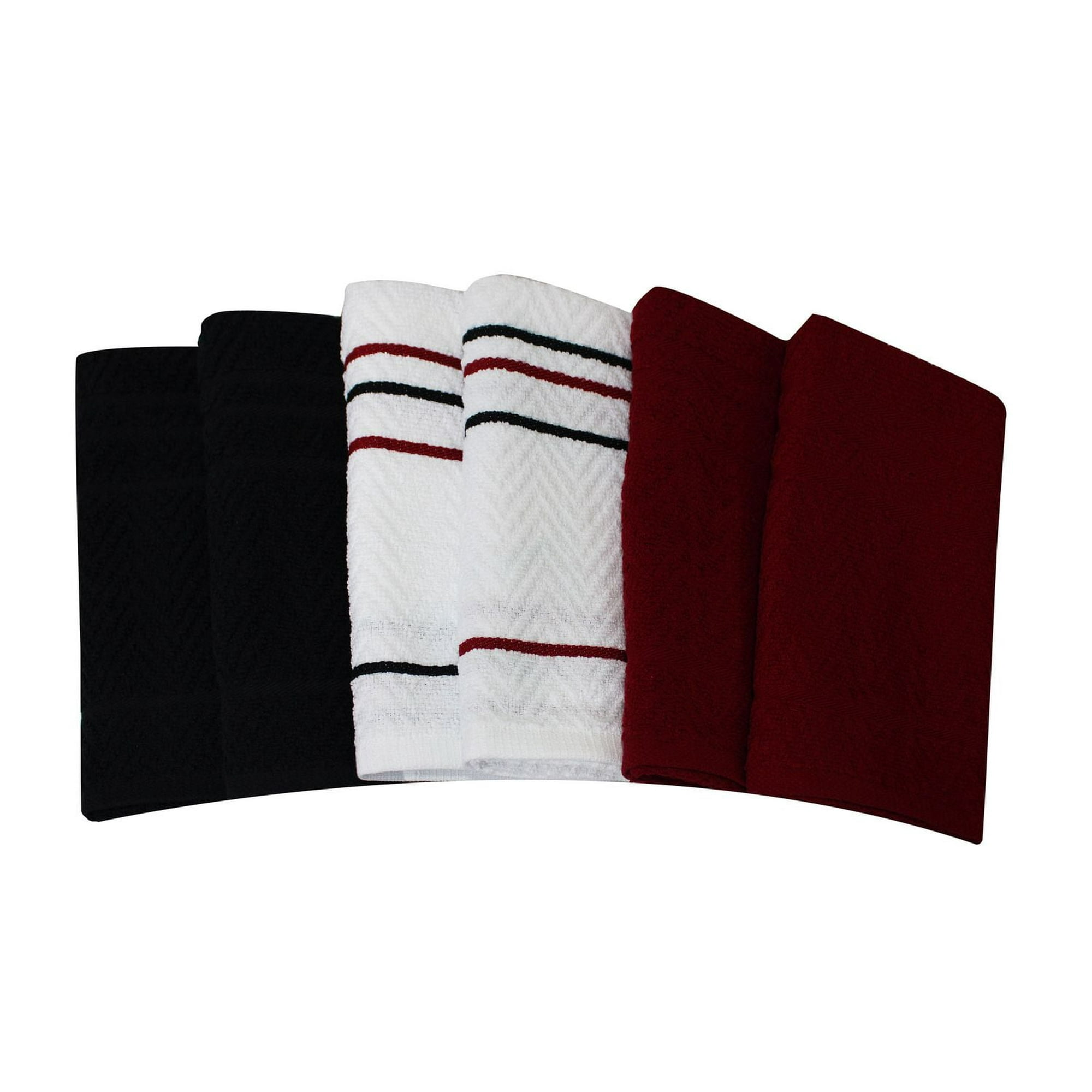 Click here for Mainstays Kitchen Towels 6-Pack  100 Cotton  16 X... prices