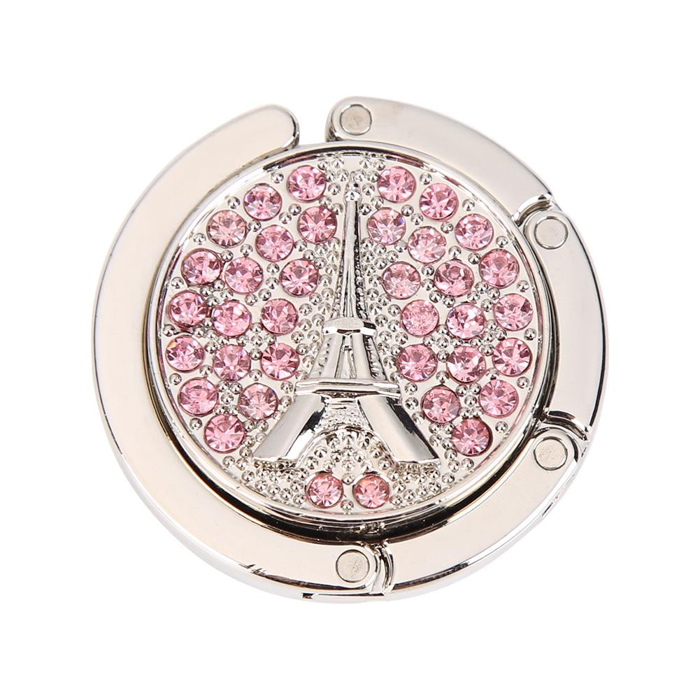 Lutabuo Portable Metal Foldable Bag Hook Handbag Holder Purse Hanger Table Hooks Cafp02