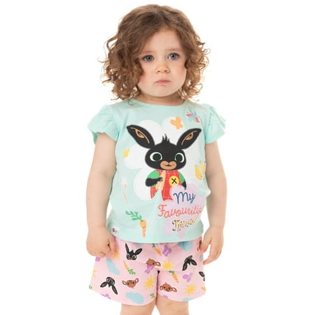 Bing Bunny Pyjamas For Girls | Pink Blue Sula Characters PJs with ...
