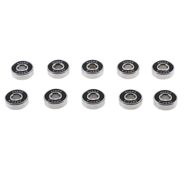 2x 10x ABEC-9 608RS Rodamientos Skateboard Longboard Bearings ...