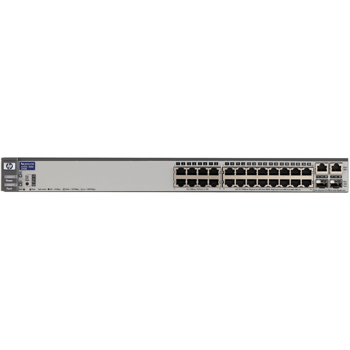 HP ProCurve 2626 Stackable Ethernet Switch - Walmart.com