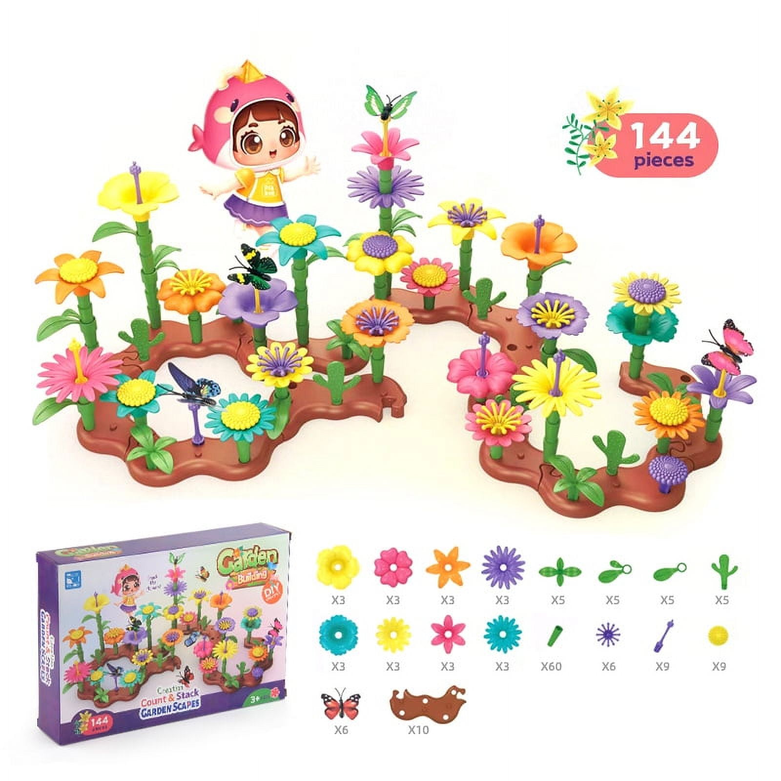 Click here for Grm Flower Garden Building Toy  Random Color  Stem... prices