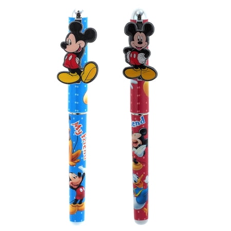 Disney Mickey Mouse Pen Red and Turq - Walmart.com