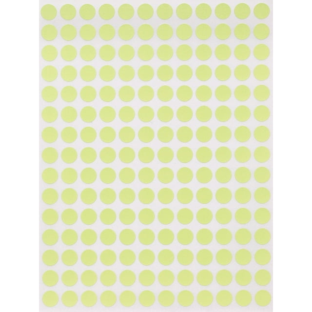 Royal Green Small Dot Stickers Labels 1/4" Inch 8mm Circle Sticker ...