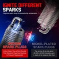 4x Ignition Coils UF582 & Spark Plugs Kit for Honda Civic 1.8L L4 ...