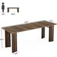 Tribesigns 6.5ft Conference Table for 6-8 Person, Rectangular Large ...
