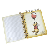 Disney Winnie the Pooh Spiral School Journaling Notebook, Divided Diary ...