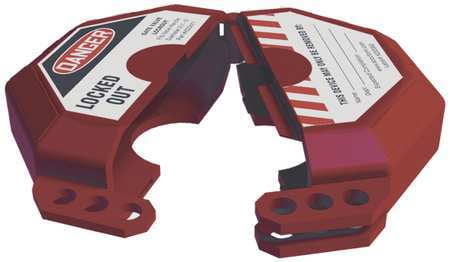 Accuform Signs KDD470 STOPOUT Gate Valve Lockout, Fits Valve Handle ...