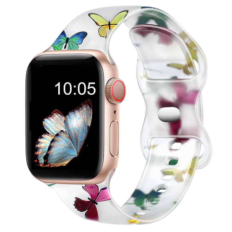 Click here for Yeashow Floral Strap Compatible With Apple Watch S... prices