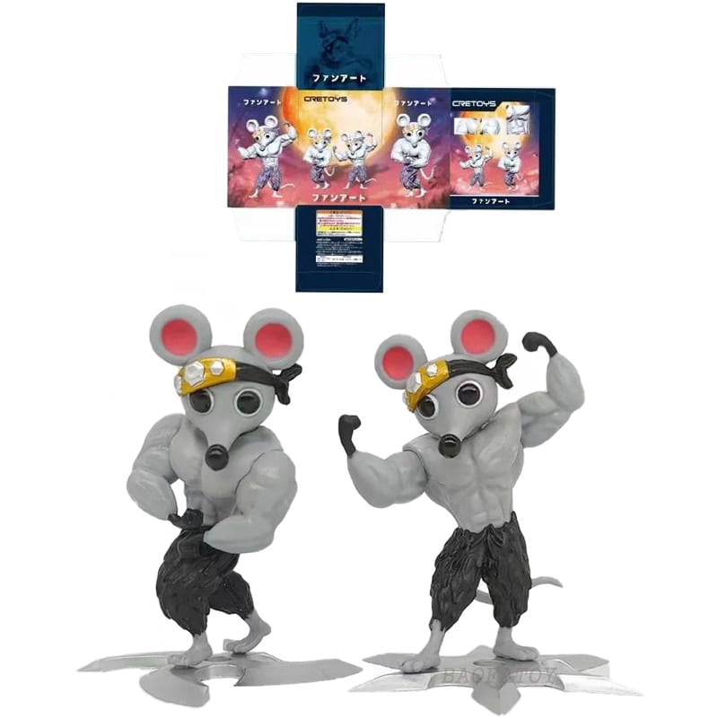 Demon Slayer-figura DE ACCIÓN DE Kimetsu no Yaiba, figura de Anime ...