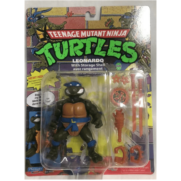 Teenage Mutant Ninja Turtles: Leonardo with Storage Shell (Bilingual ...