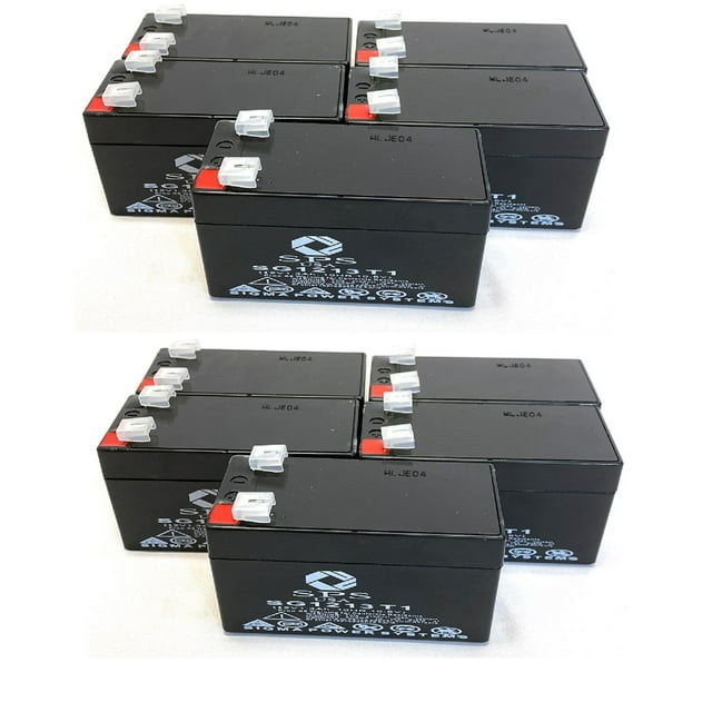 SPS Brand 12V 1.3Ah Replacement Battery (SG1213T1) for Sec Microlyte 12 ...