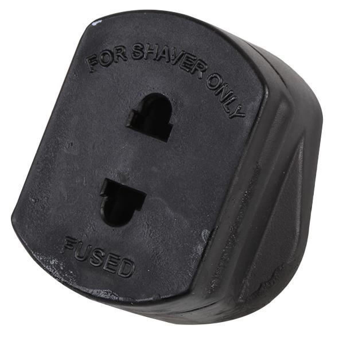 PRO ELEC - Shaver Adaptor 1A Black - Walmart.com