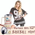 40oz Baseball Mom Tumblers for Women , Baseball Mom Gifts for Mother ...