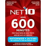 NET10 600-Minute Card - Walmart.com