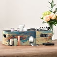 2 Pcs Foldable Felt Storage Bins Decorative Fabric Organizer Baskets ...
