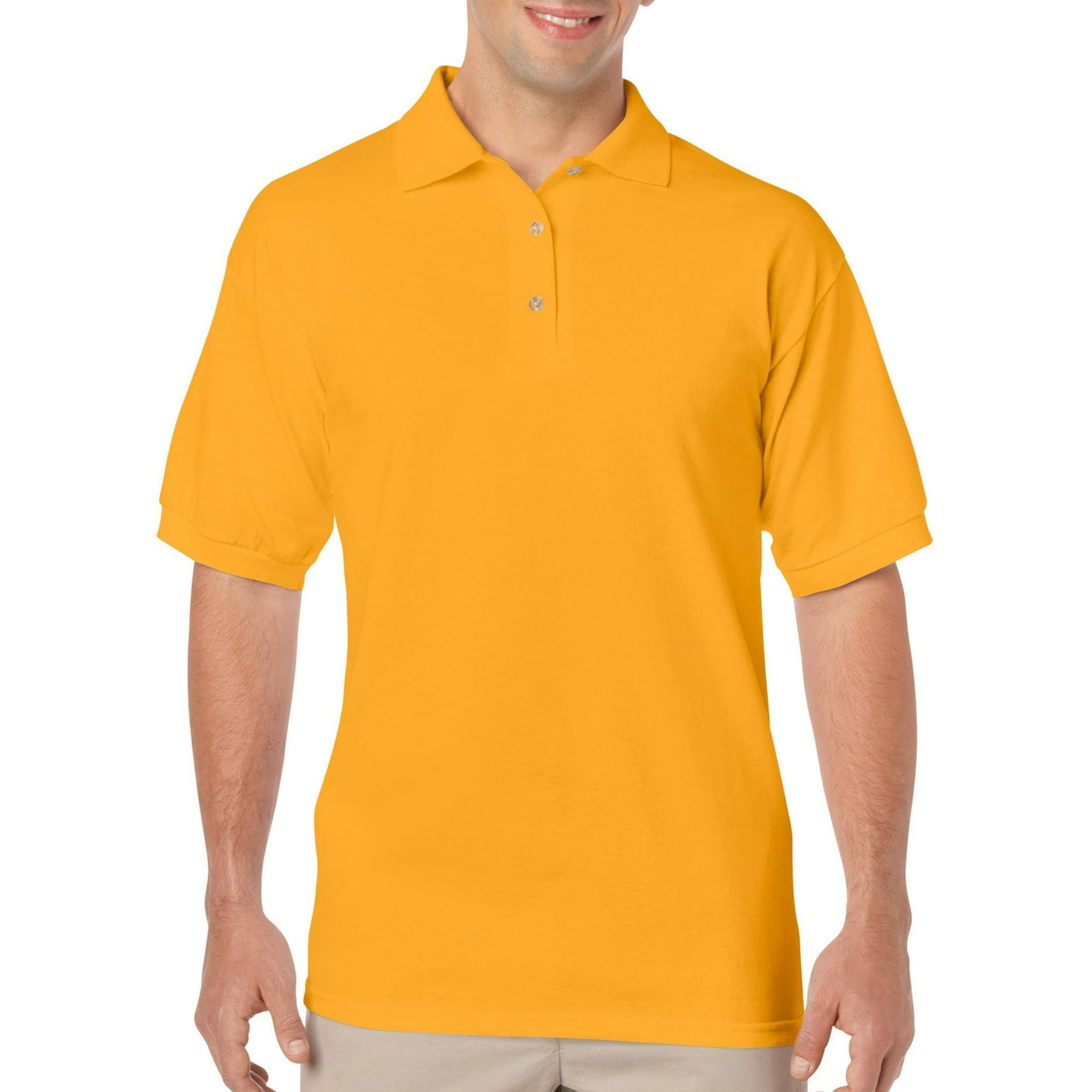 Click here for Gildan Mens Dryblend Jersey Sport Shirt  L  Gold L prices