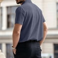Breeze Polo Shirts for Men Short Sleeve Bear Belly Golf Shirts Stretchy ...
