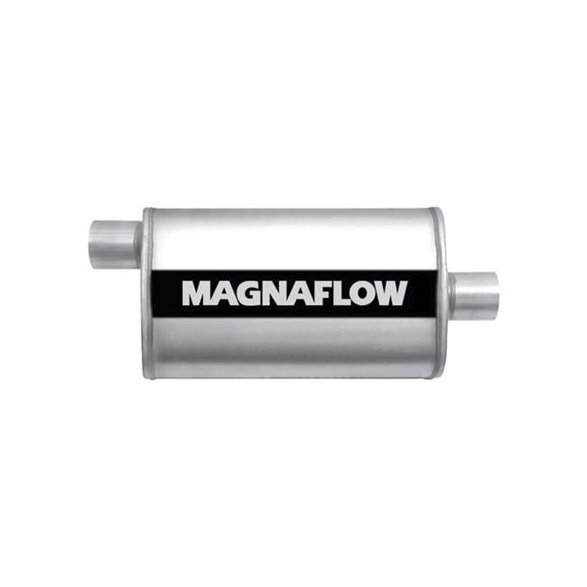 Magnaflow Performance 11226 Exhaust Muffler 4 Inch x 9 Inch Oval Satin ...