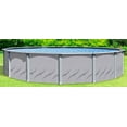Lake Effect Pools Galleria 18' x 52" Round Resin Protected Steel Sided ...