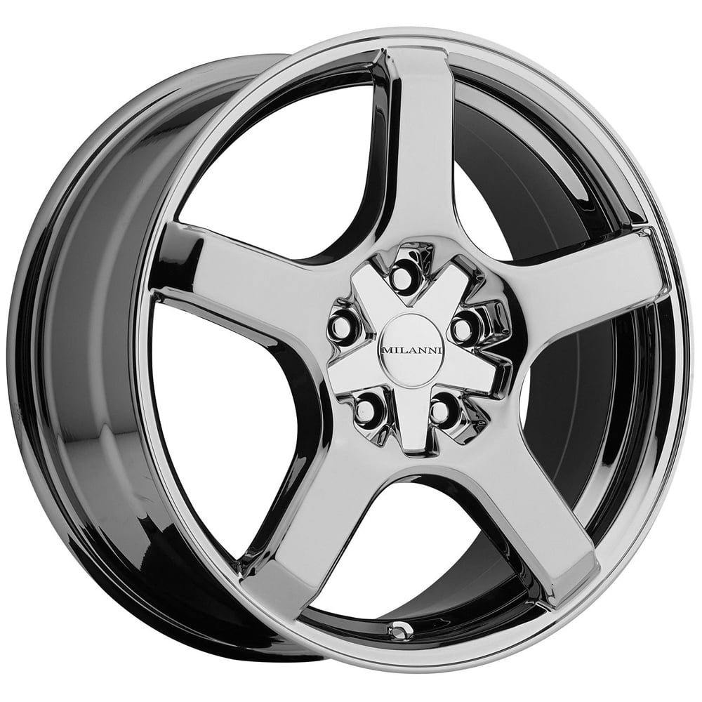 20" Inch Milanni 464 VK-1 20x8.5 5x114.3/5x120 +12mm PVD Chrome Wheel ...