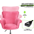 Magshion Deluxe Microfiber Office Desk Chair Bar stool Beauty Nail ...