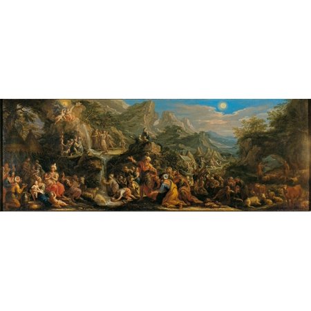 Moses Drawing Water From A Rock Poster Print (36 x 24) - Walmart.ca