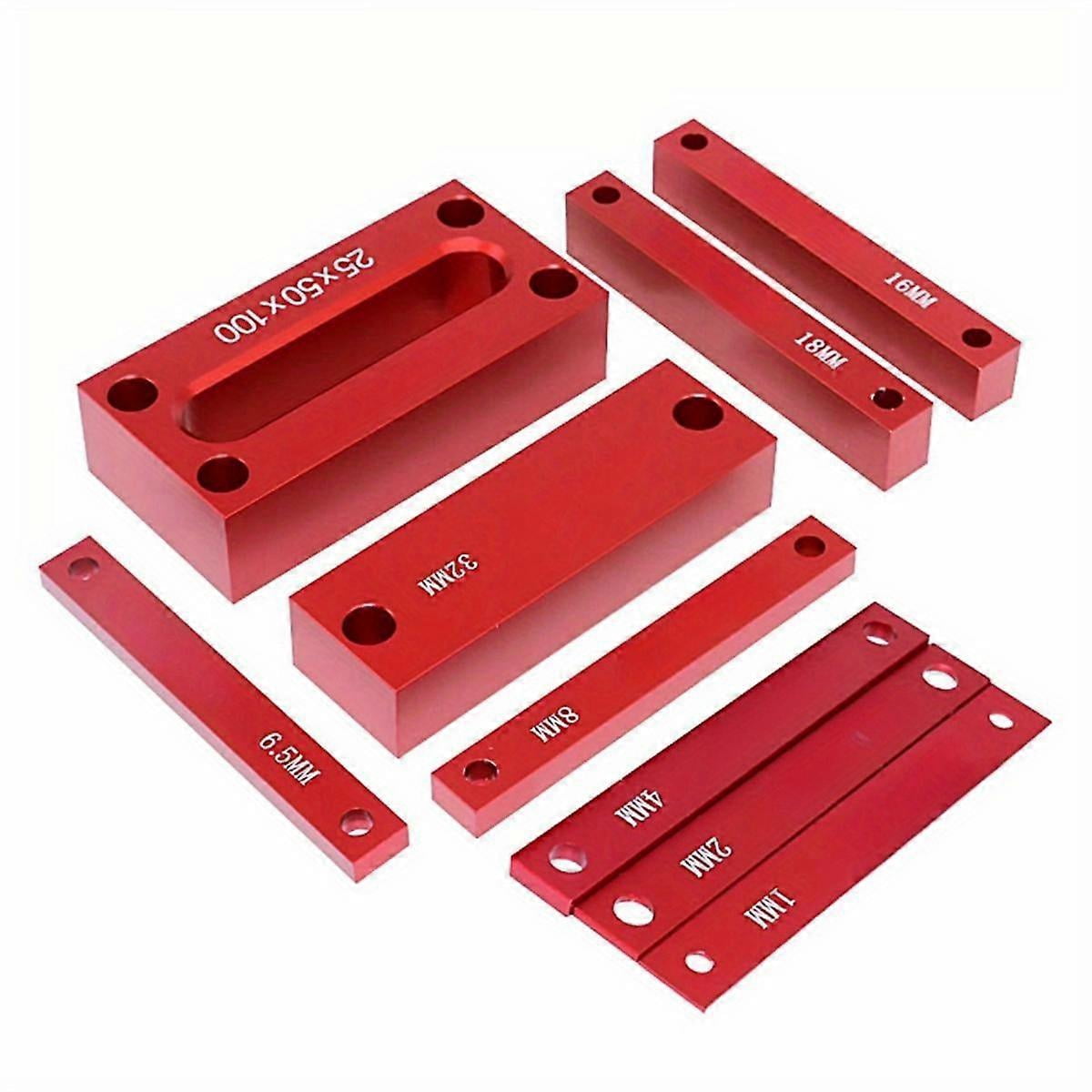 9Pcs Metric Setup Blocks Height Gauge Set-Precision Setup Bar Blocks W ...