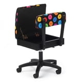 Arrow Adjustable Hydraulic Swivel Chair for Sewing, Crafting, & Storage ...