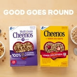Multi Grain Cheerios Heart Healthy Cereal, 18 OZ Family Size Cereal Box ...