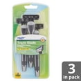 Equate Triple Blade Disposable Razors for Men, 3 count - Walmart.com