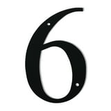 NUM-6-S 6 Inch High Number 6 - Walmart.com