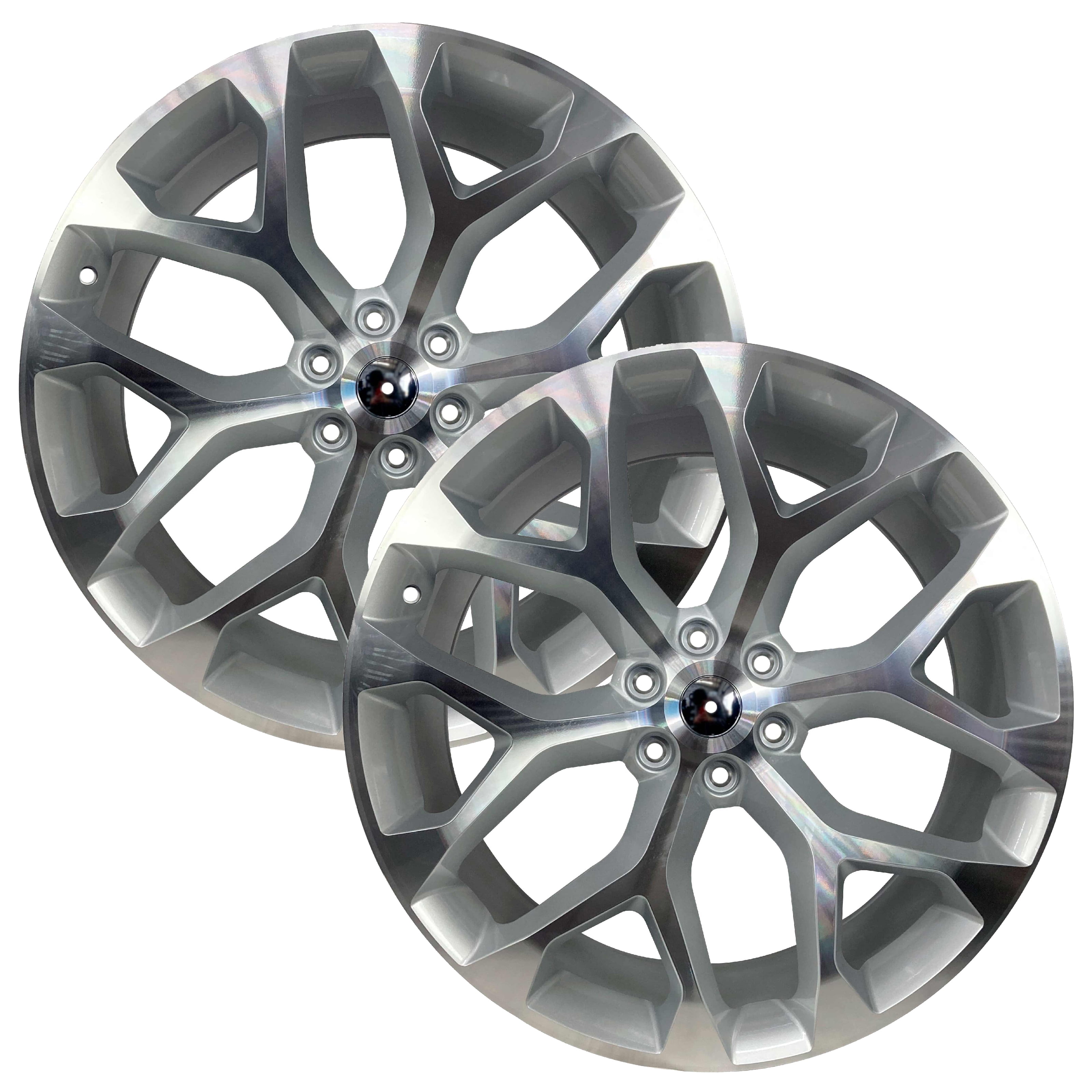 Rin 24 Replica 6 Birlos Plateado Cheyenne, Silverado, Tahoe EQUIPO ...