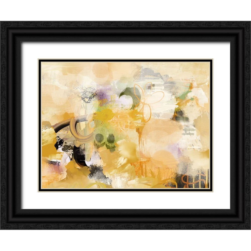 Auda, Christine 14x12 Black Ornate Wood Framed with Double Matting ...