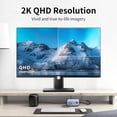 27 Inch QHD(2560 * 1440) 100Hz Computer ,Anti-Blue Light Screen, High ...