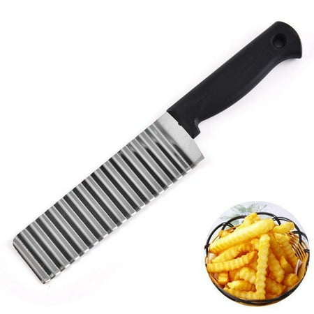 SHAR Wave Potato Cutter, Wavy Blade, Potato Cutter, Stainless Steel ...