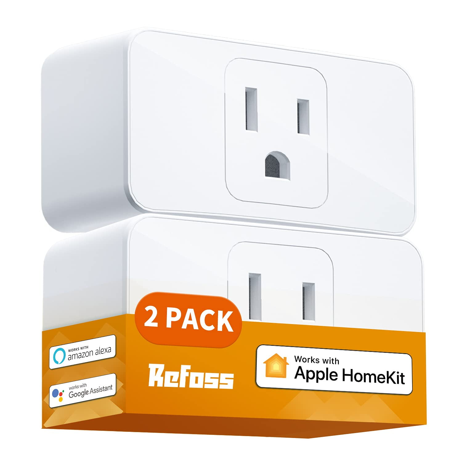 Enchufe inteligente Refoss WiFi que funciona con HomeKit Alexa Google ...