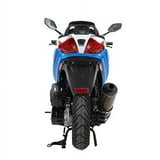 "X-Pro 150cc Gas Powered Moped Scooter with Electric/Kick Start, 13 ...
