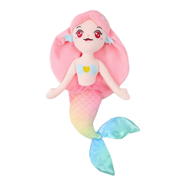 Sunloudy Cute Mermaid Plush Toy 8inch Soft Stuffed Sea Animal Adroable ...
