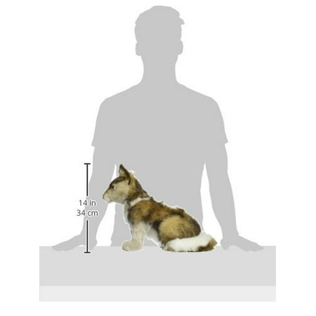 HANSA Seated Wolf Cub Plush | Walmart Canada