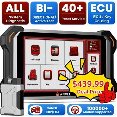 YOUCANIC UCAN-II-C Pro OBD2 Scanner – Full System Diagnostics for Cars ...