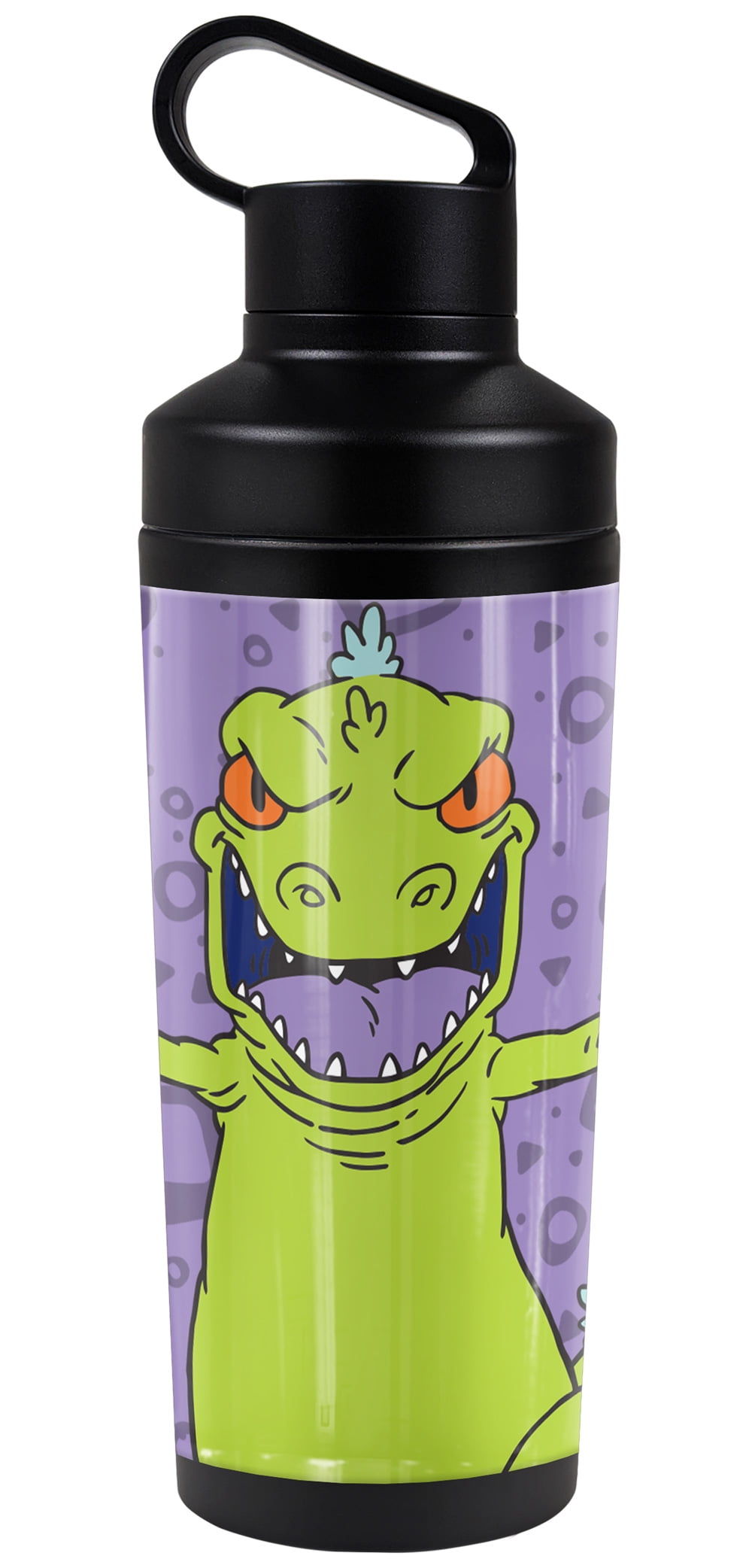 Rugrats Official Rugrats Reptar 18 oz Insulated Water Bottle, Leak ...