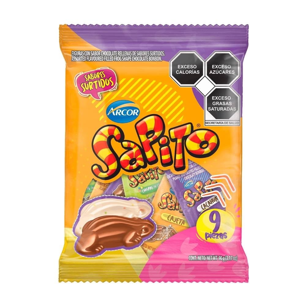 Chocolates Sapito Mix 90 g | Walmart en línea