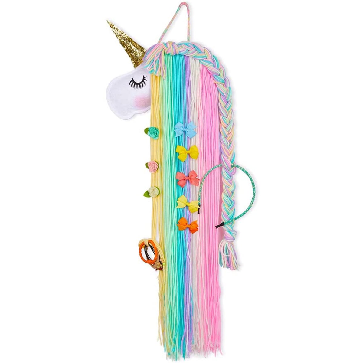 Click here for Eummy Unicorn Hair Clips Organizer For Girls 78x24... prices