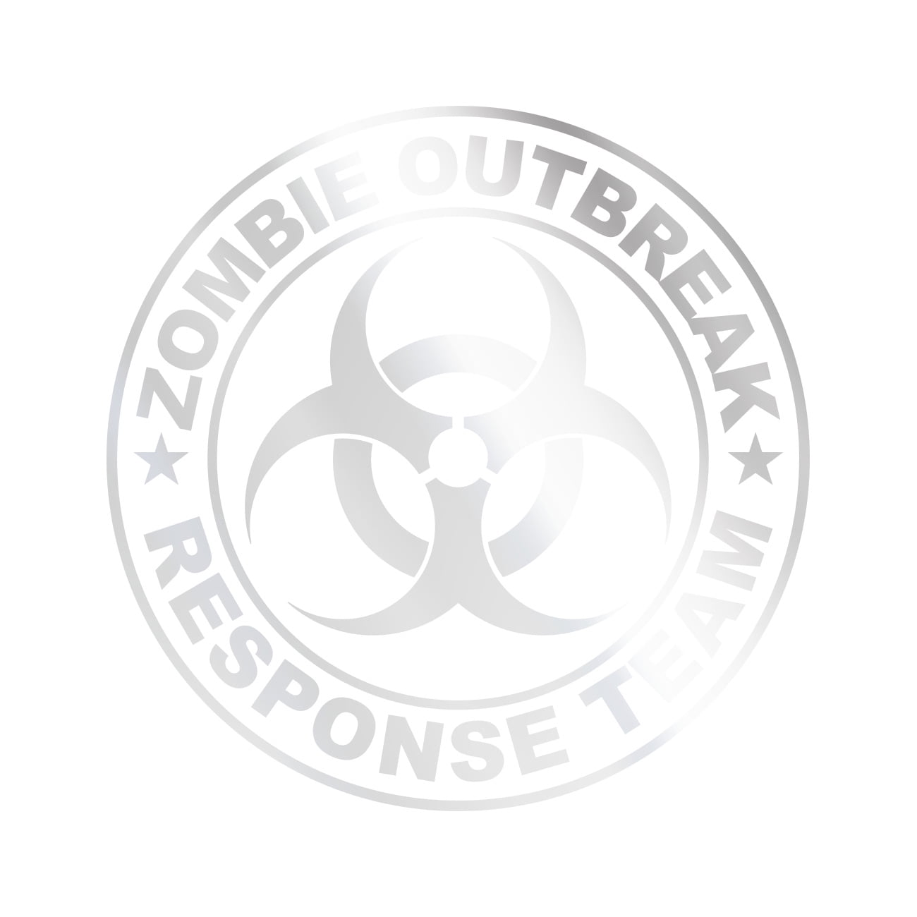 Zombie Outbreak Response Team Sticker Decal Die Cut - Self Adhesive ...