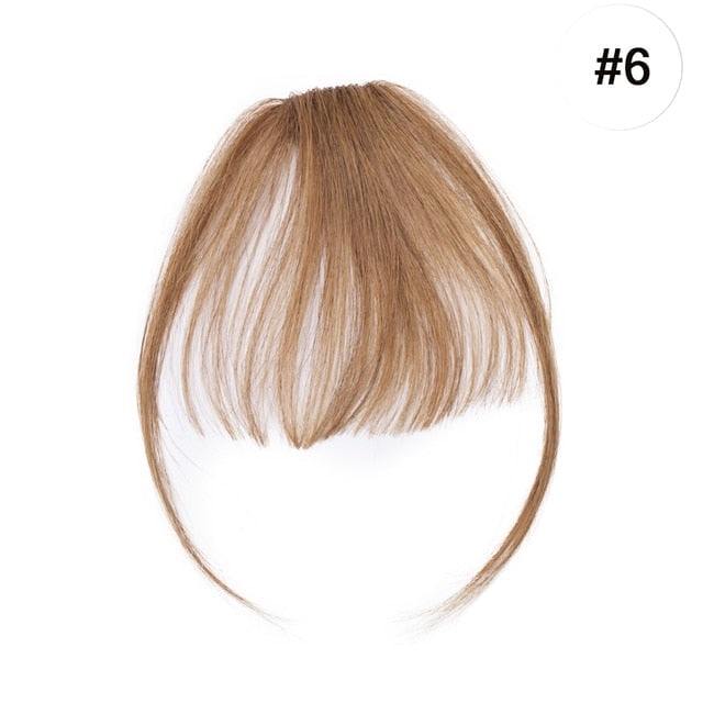 Apexhairs Clip On Bang Human Hair For Women - Walmart.com