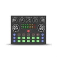 V8S Live Microphone Sound Card For Audio Mixer Streaming Board Music ...