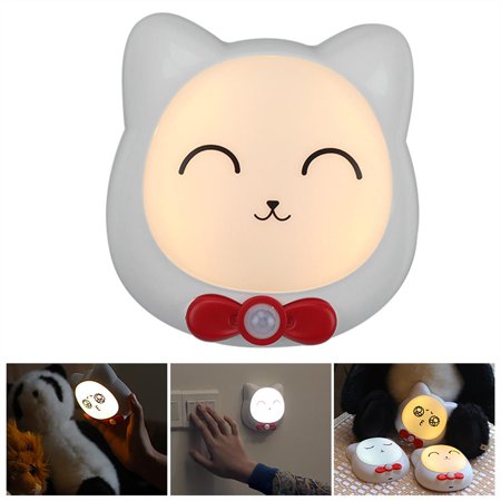 LED Wall Sensor Light 600mAh Automatic Sensor Light Cartoon Cabinet ...